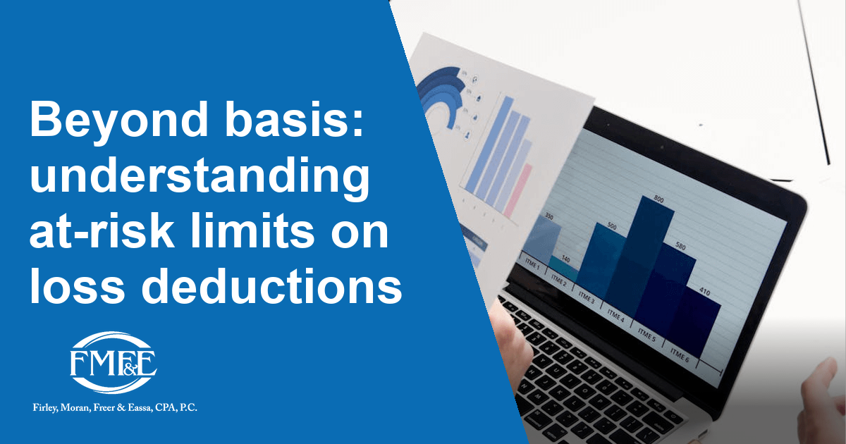 Beyond basis: understanding at-risk limits on loss deductions - FMF&E